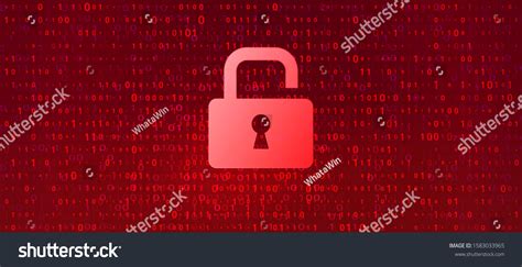Abstract Red Background Binary Code Numbers Stock Vector Royalty Free 1583033965 Shutterstock
