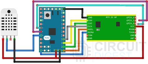 Arduino Lora Module Connection Circuit Diagram Arduino Arduinolora