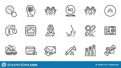 Outline Set Of Cloud Computing Accounting And Nurse Line Icons For Web Application For Design
