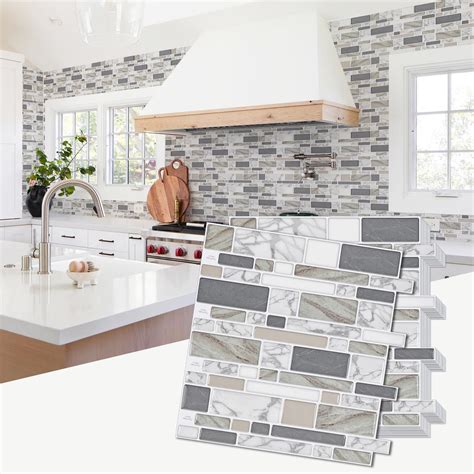 Self Stick Mosaic Backsplash Tiles
