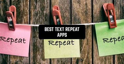 6 Best Text Repeat Apps For Android IOS Freeappsforme Free Apps For Android And IOS