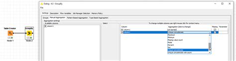 Transpose A Column Data Into Single Row As Flow Variable Knime