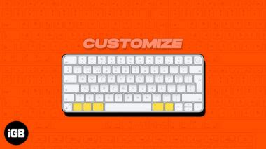 How To Customize Mac Keyboard Settings Ways
