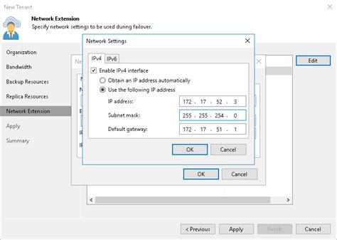 Step 6 Specify Network Extension Settings Veeam Cloud Connect Guide