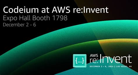 Codeium On Linkedin Codeium At Aws Re Invent