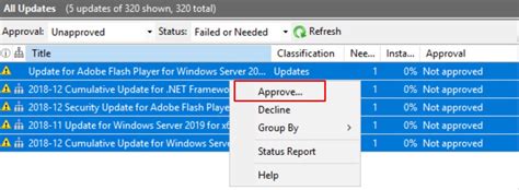 wsus how to keep computers updated