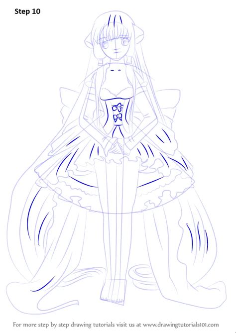 Learn How To Draw Chi From Chobits Chobits Step By Step Drawing Tutorials