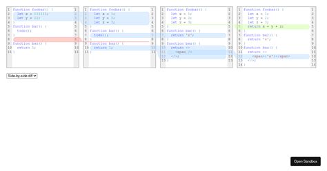 File Stack Edit Codesandbox
