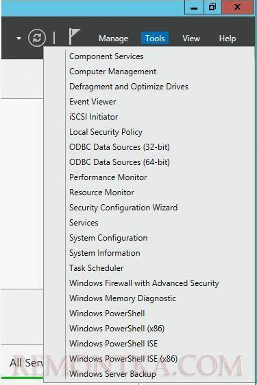 Консоль server manager в windows server 2012 РЕМОНТКА