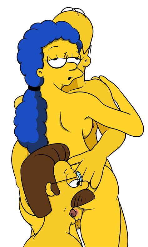 Post 6072059 Homer Simpson Lockandlewd Marge Simpson Ned Flanders The