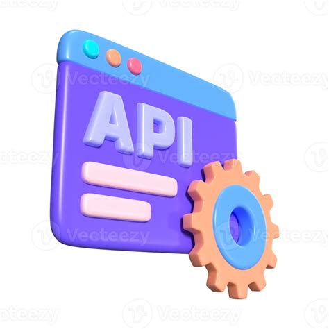 API D Illustration Icon PNG
