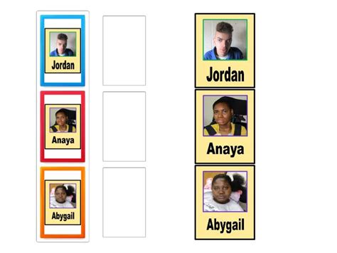 Class Match Match Up Class Match Match Up