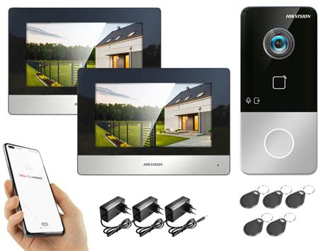 Ip Video Intercom Ds Kis603 P With Two Monitors And Proximity Reader Wifi Hikvision Enivelpl Ip Video Intercom Ds Kis603 P With Two Monitors And Proximity Reader Wifi Hikvision Enivelpl