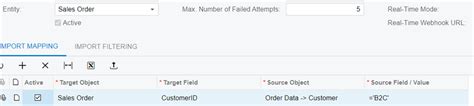 Using A Single B2c Customer In The Acumatica Commerce Connector