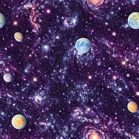Premium Photo Galaxy Abstract Seamless Pattern
