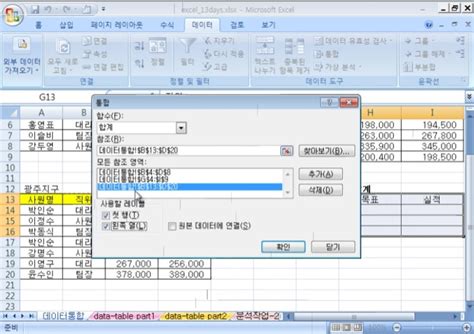 컴퓨터활용능력 인강 ☞ 컴활 1급 실기 엑셀 2007 핵심정리기출문제풀이 네이버 블로그