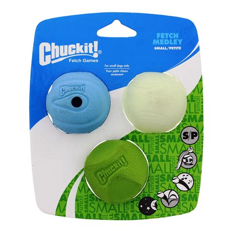 Chuckit Small Fetch Medley Shop Balls And Fetch Toys At H E B