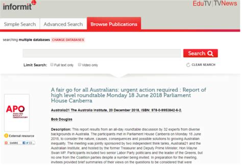 informit launches new policy database via apo﻿ partnership blog