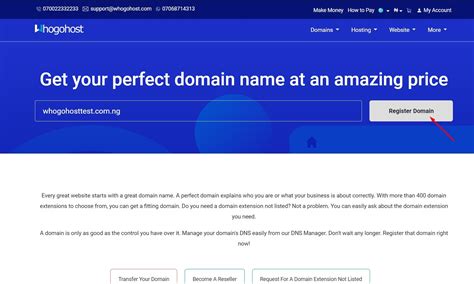 How To Place An Order For Domain Only Knowledgebase Go54 Formerly Whogohost