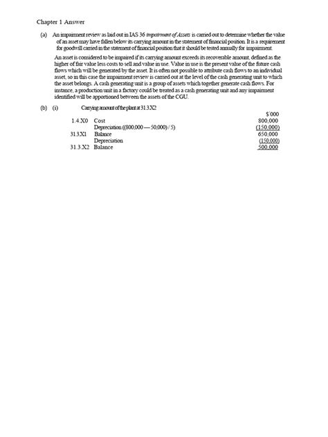 tutorial 1 answer pdf depreciation money