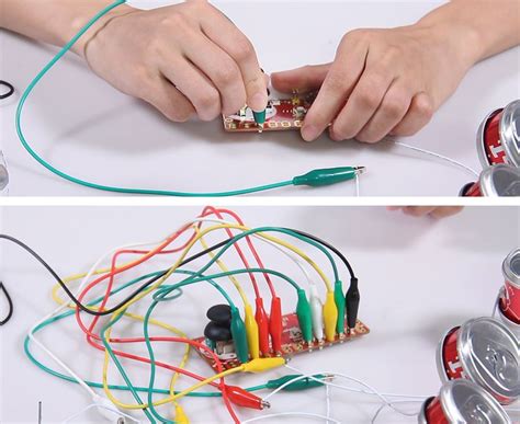 Playable Drum Set With Arduino And Cola Cans Drum Set Arduino Drums