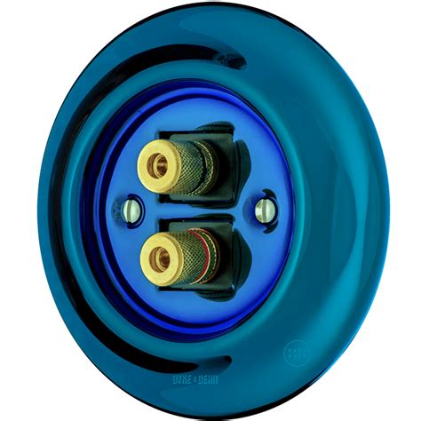 Porcelain Wall Speaker Socket Dark Blue Dyke And Dean