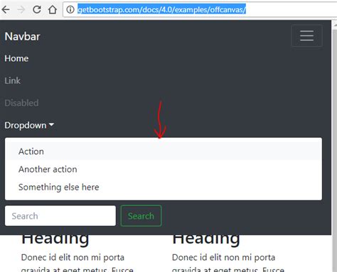 Is This Correct Rendering Collapsed Menu On Mobile Issue Twbs Bootstrap GitHub