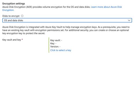 Encrypting Azure Vms Using Azure Disk Encryption And Azure Key Vault