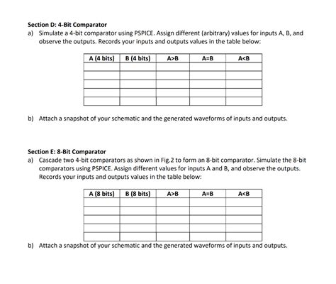 Lab Comparators Section A Introduction The Goal Is Chegg