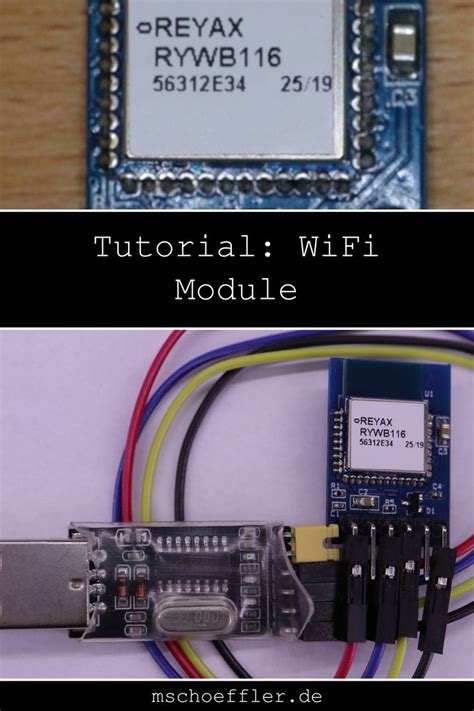 Reyax RYWB116 Lite Beginners Guide Part I How To Configure A WLAN