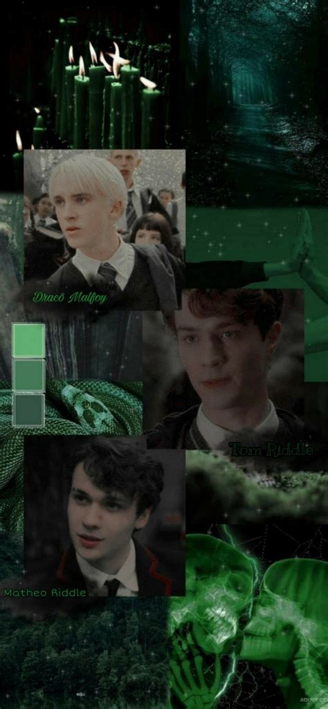 Draco Malfoy Matheo E Tom Riddle Fotos Wallpaper Personagens