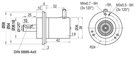 Wachendorff Automation Encoders Encoder Absolute Canopen Single Turnmulti Turn Clamping