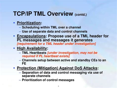 ppt tcp ip based tml transport mapping layer for forces protocol