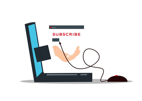 Click Subscribe Button 16389988 Png