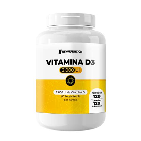 Vitamina D 2000 Ui 120 Cápsulas