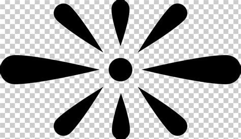 Asterisk Symbol Png Clipart Asterisk Autocad Dxf Black And White Bullet Circle Free Png