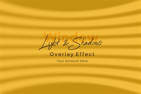 Window Shadow Overlay Effect Mockup Graphic By Microstock · Creative