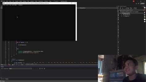 C Console Project Banking Management System Youtube