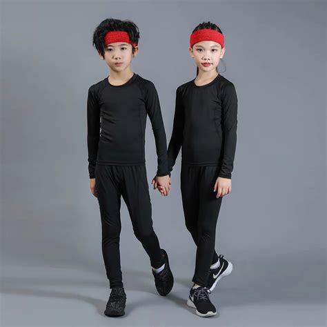 Детские спортивные комплекты лыжный термальный нательный костюм для мальчиков комплекты детское