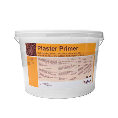 Beeck Plaster Primer Lime Plaster Primer Cornish Lime