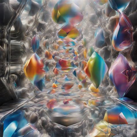 Krea Ai 4d Time And Space Hyperreal Art Hyperchromatic