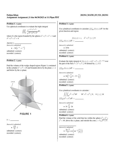 Assignment 11 Not Fully Completed Pdf