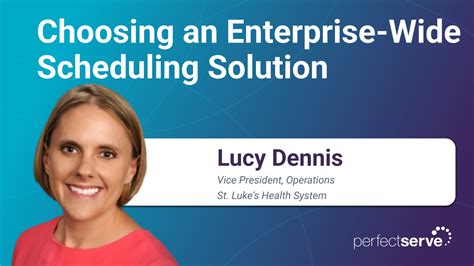 Choosing An Enterprise Wide Scheduling Solution Lightning Bolt Solutions