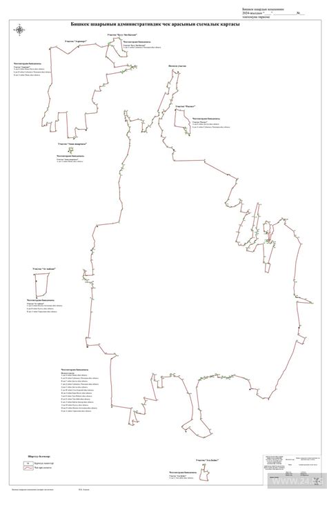 Карта бишкек кок жар
