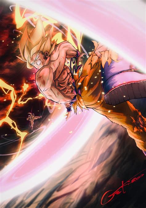 Son Goku Frieza And Full Power Frieza Dragon Ball And 1 More Drawn
