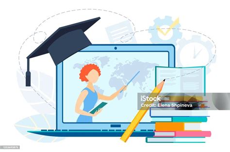 플랫 디자인 다채로운 벡터 일러스트 컨셉거리 교육 웹 용 온라인 학습 가정 생활에 대한 스톡 벡터 아트 및 기타 이미지 가정 생활 개념 개선 Istock