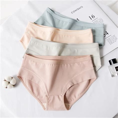 M XL 여성용 코튼 팬티 여성용 속바지 섹시한 브리프 플러스 사이즈 속옷 란제리 PCs 세트 AliExpress