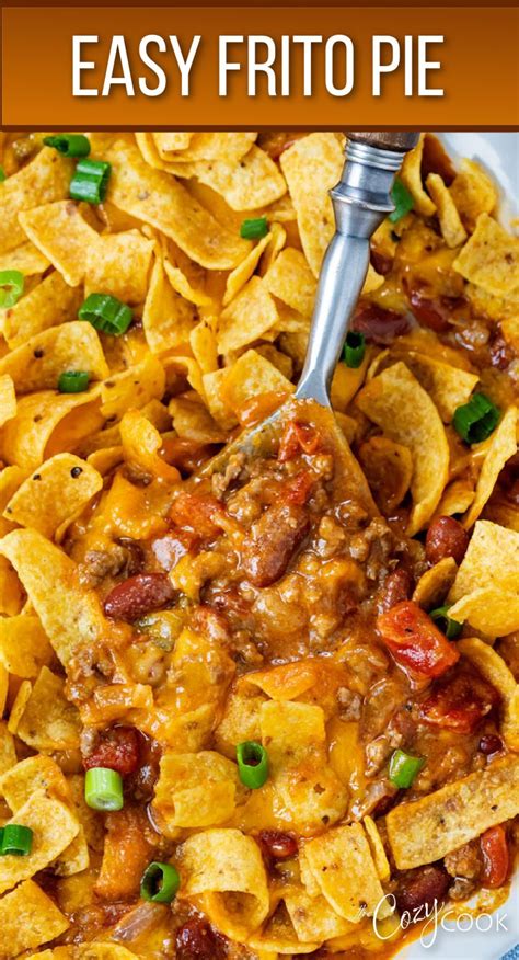 Frito Pie Frito Pie Frito Recipe Easy Casserole Recipes