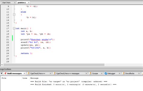 Eror Notice Cpointerc19warning Initialization Makes Integer From