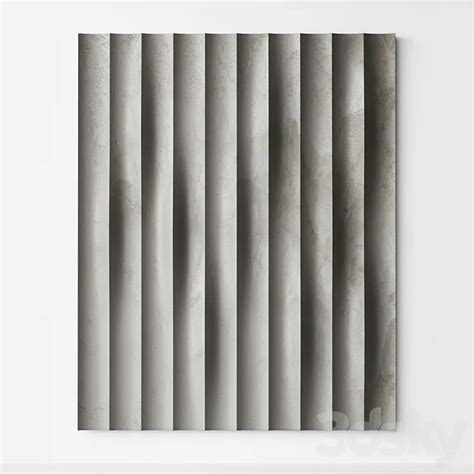 3ds Max Abstract Composition Relief Plateau Sixteen 3ds Max Model